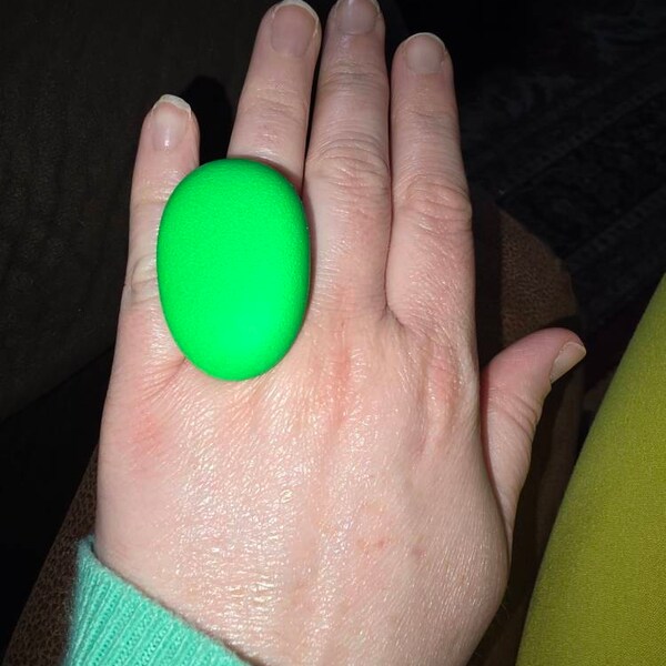 Iridescent Cool Rings, Colored Glass Rings, Quirky & Affordable Rings ...