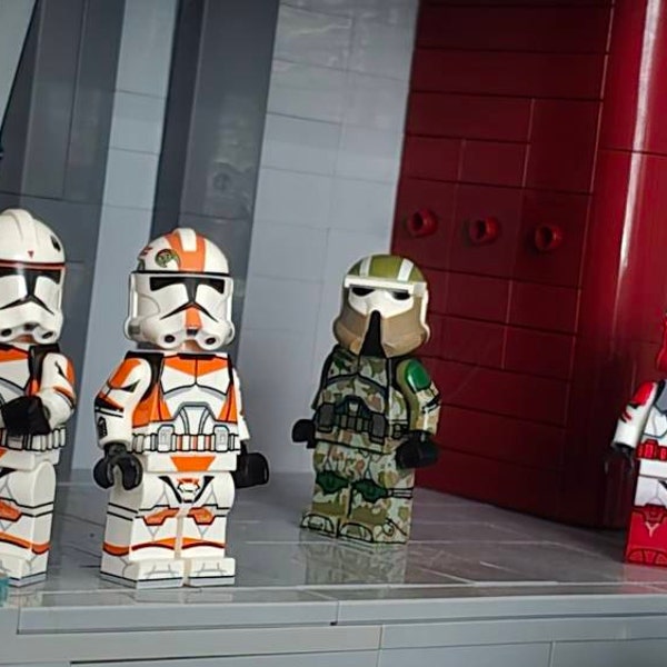 Phase 1 Captain Rex Custom Figure Star Wars Anakin 501st Clone Trooper ...