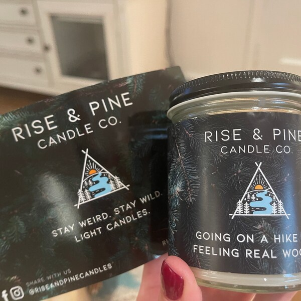 Space Themed Soy Wax Candle | Musk Ozone Candle | Masculine Candle ...