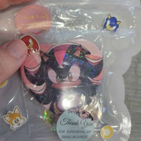 Sonic the Hedgehog: Sonadow Sonic and Shadow Chao Big Hugs Charm - Etsy ...