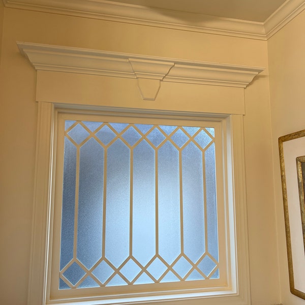 MULLION OVERLAY INSERTS Furniture, Wall, Mirror Decor Custom Sizing up ...