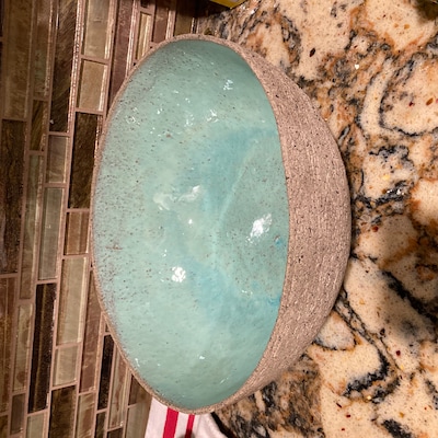 Ceramic Bowl Ceramic Bowl Blue Bowl Rustic Ceramic Salad - Etsy Israel