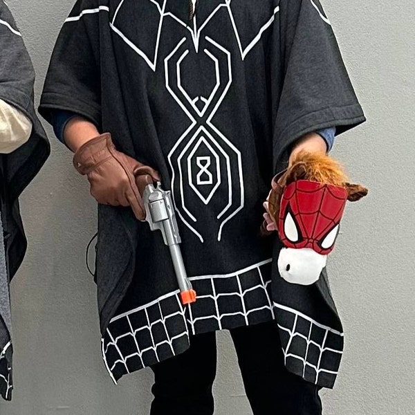 Spider-man Cowboy - Web Slinger Poncho - Etsy