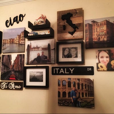 Italy Sign, Italy Decor, Italy Gift, Italy Souvenir Sign, Italy ...