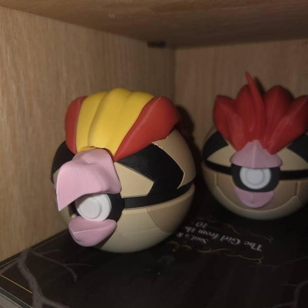 Pokemon Character Pokeball Collection GEN 1 | 3D Printed Display Set ...