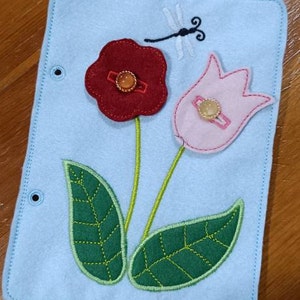 Quiet Book Page Embroidery Design, Boy Toddler Quiet Book Pattern, in ...