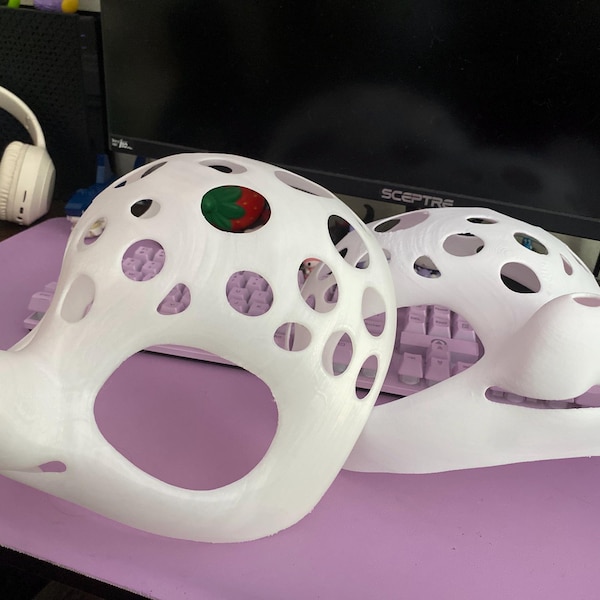 Cute Short Snout Head Base, Furry Fursuit, PLA 3D Print (kemono Series ...