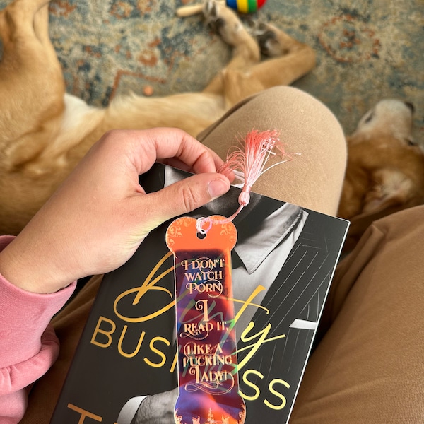Smut Bookmark Funny Bookmark Book Accessory Bookish Gift Spicy Bookmark ...