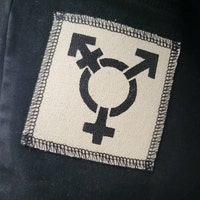 Genderqueer Symbol Patch - Etsy