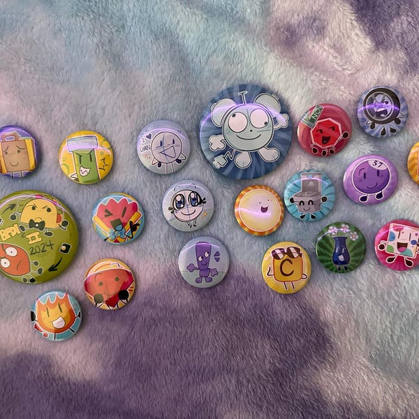 ANIMATIC BATTLE PINS (object Show/osc) - Etsy