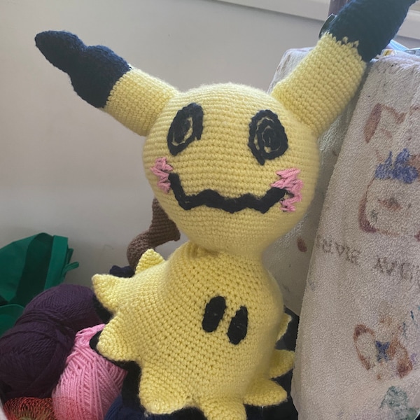 Fire Type Monkey Crochet Pattern Chimchar PDF Pattern Cute Chimchar ...