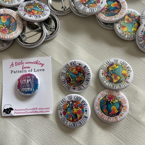 ASL i Love You Sign Language Buttons - Etsy