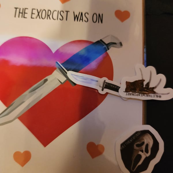 Scream Love Valentine Card | Horror Movie Anniversary Card ...