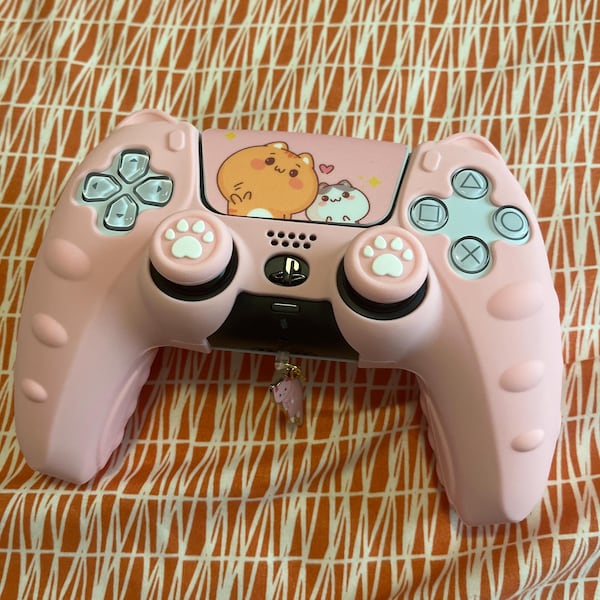 Kitty PS5 Controller Skin | Playstation 5 | Cat Silicone Skin Sleeve ...