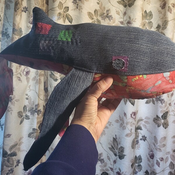 PDF Sewing Pattern Tutorial Large Upcycled Denim Stuffed Animal Cat ...