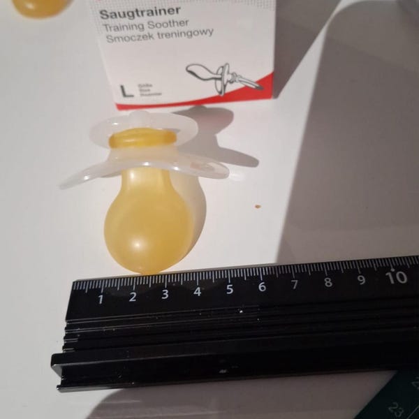 Latex Adult Pacifier - NUK Medic Pro L - Teat Trainer - Spezialsauger ...