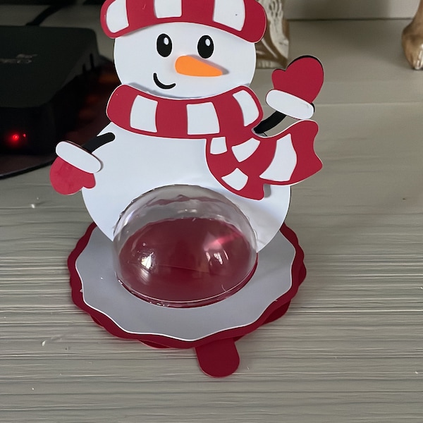 Christmas Candy Dome Bundle, Christmas Candy Holder Svg Cut Files ...