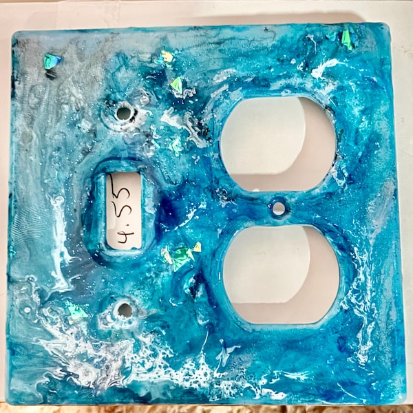 Beveled Colored Light Switch Cover, Outlet Cover, Switch Plate Cover ...