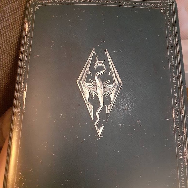 Un-official Handmade Skyrim Magic Tomes / Journals - Etsy