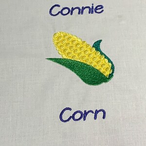 Corn - Machine Embroidery Design - Etsy