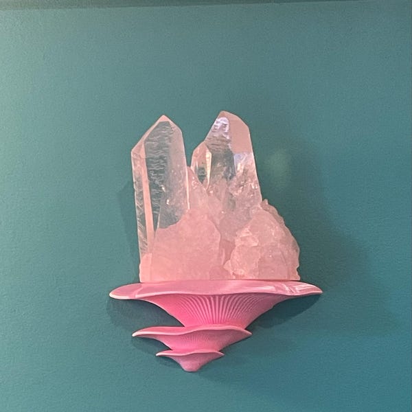 3D Printed Mushroom Shelf Set (3) - Fairytale Decor, Little Ledges for ...
