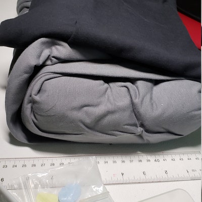 Black Bio Fit Athletic/yoga Fabric, 1/2 Yd, Duo-tex Fitness Fabric ...