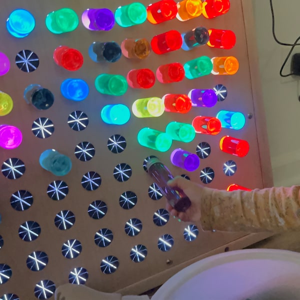 Fidget Spinner Sensory, Sensory Board for Autism, Sensory Wall Panel - Etsy