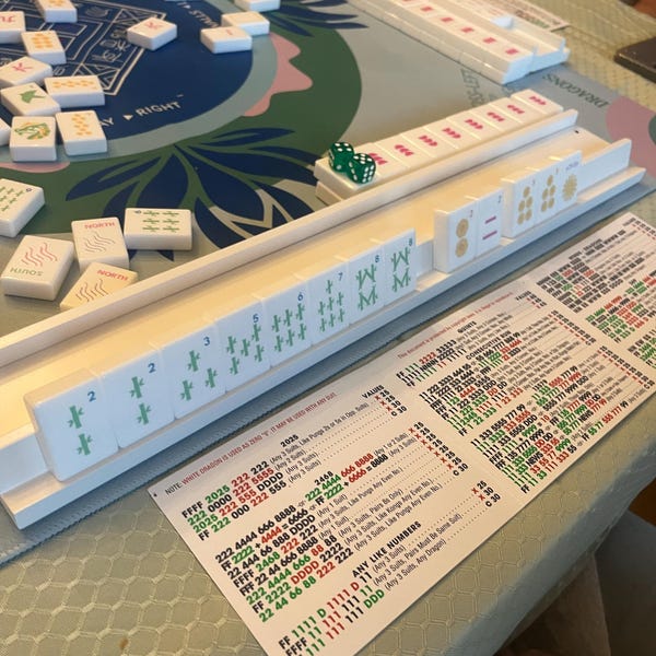 Quick Visual Reference Guide to American Mahjong: How to Play, Tiles ...