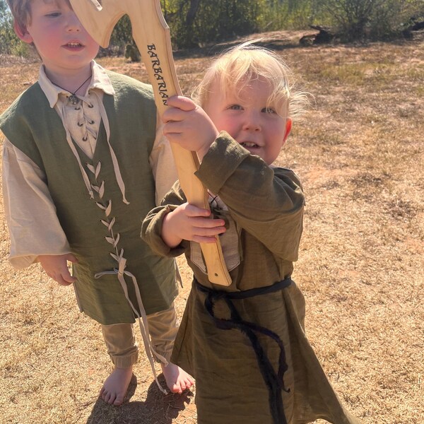 Tween Medieval Adventurer Tunic - Size 11/12 - Etsy