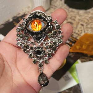 Vampire Queen Blood Red Vintage Ornate Style Eyeball Art - Etsy