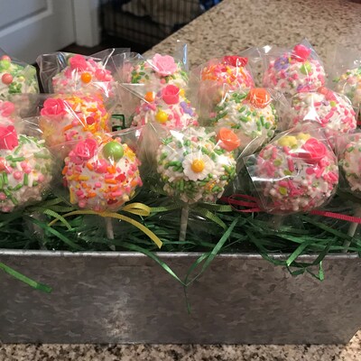 Wildflower Bloom Sprinkle Mix Floral Sprinkles Green Sprinkles Fairy ...