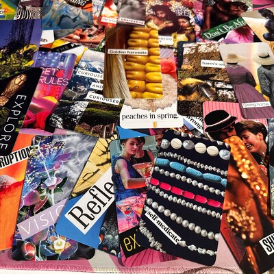 Sapphic Static Oracle Deck 48 Card Deck for Intuitive Queer - Etsy