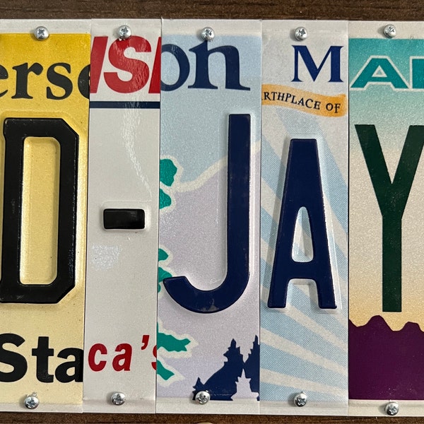 Happy Campers Custom License Plate Sign RV Life Camping Sign - Etsy