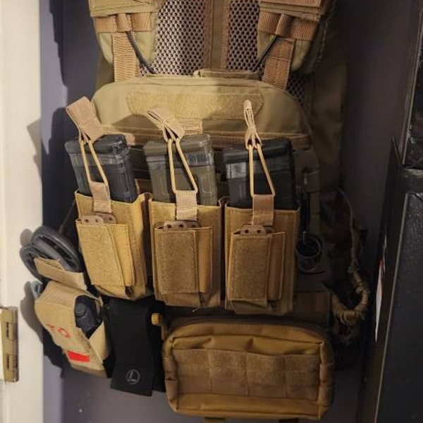 Plate Carrier Wall Mount Holder, Display Stand, Tactical Vest Mount ...