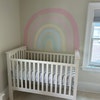 Large Muted Pastel Rainbow Removable Wall Decal / Pastel Rainbow ...