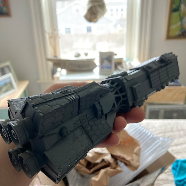 UNN Munroe Class Light Destroyer Expanse Ship Model - Etsy