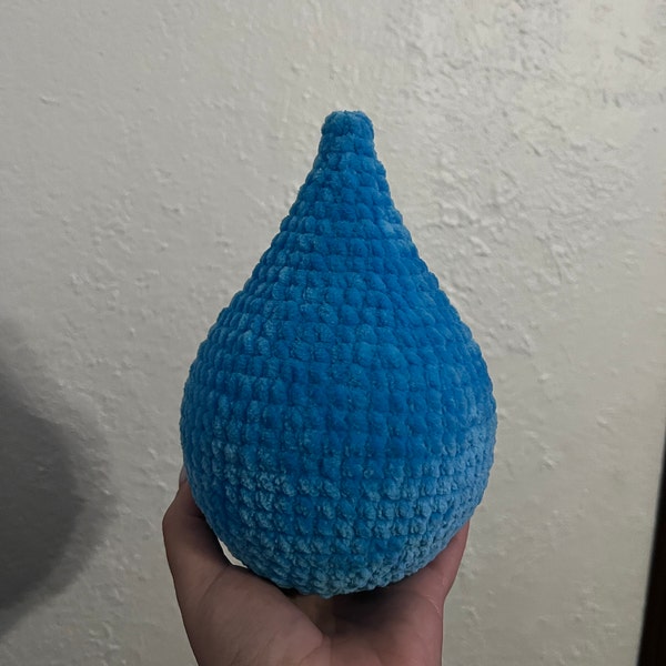 Raindrop Crochet PATTERN, Crochet Raindrop, Amigurumi Pattern, Raindrop ...