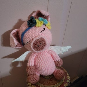 Amigurumi Crochet Pattern Pippa the Pig Angel ENGLISH ONLY | Etsy