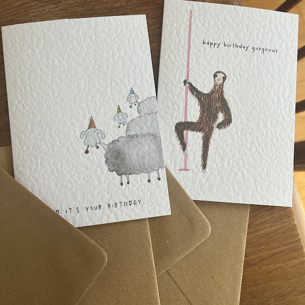 Happy Birthday Hot Stuff - Chilli, Spicy. Handmade Birthday Bday Card ...