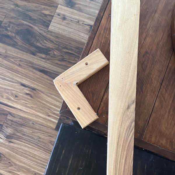 Walnut Table Legs Square Handcrafted , 3" Square Tapered – Furniture ...