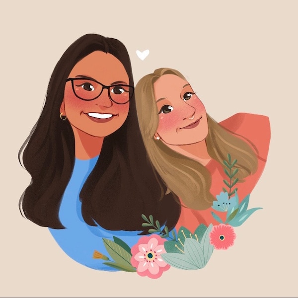 Custom Portrait, Cartoon Portrait, Custom Illustration, Custom Vector ...