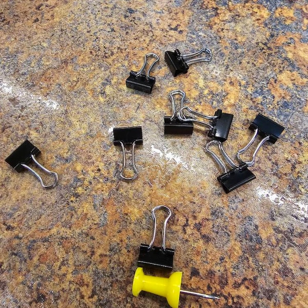 Itty-bitty Binder Clips | the World’s Smallest Binder Paper Clips | 10 ...