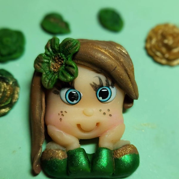 Silicone Mold Pretty Princess, Princess Face Apply, Universal Clay ...