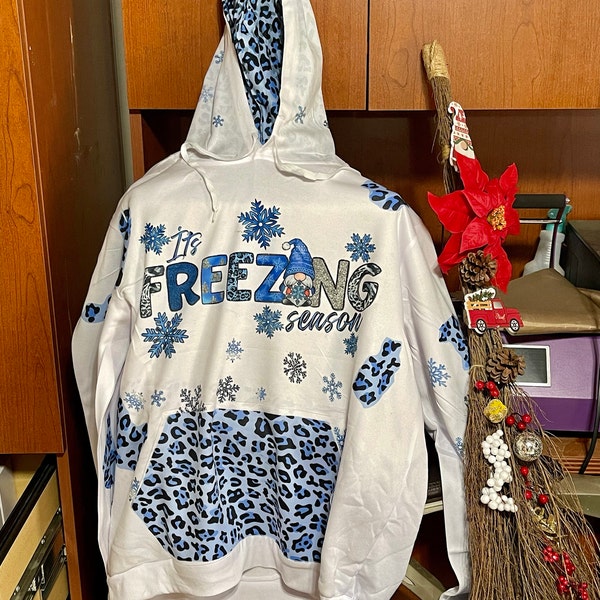 Winter Gnome PNG: Freezing Season Sublimation Design (digital Download ...