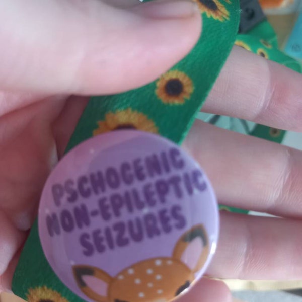 Hidden Disabilities Pin – 32mm Awareness Badge – Invisible Illness ...