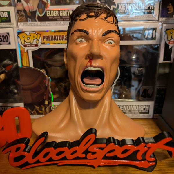 Rambo 3D Movie Logo Sign Display - Wall Desk Shelf Art 8" X 2" X 3/8 ...