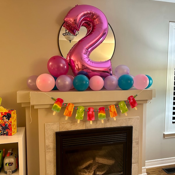 Popsicle Party Decorations PRINTABLE Package, Popsicle Birthday Party ...