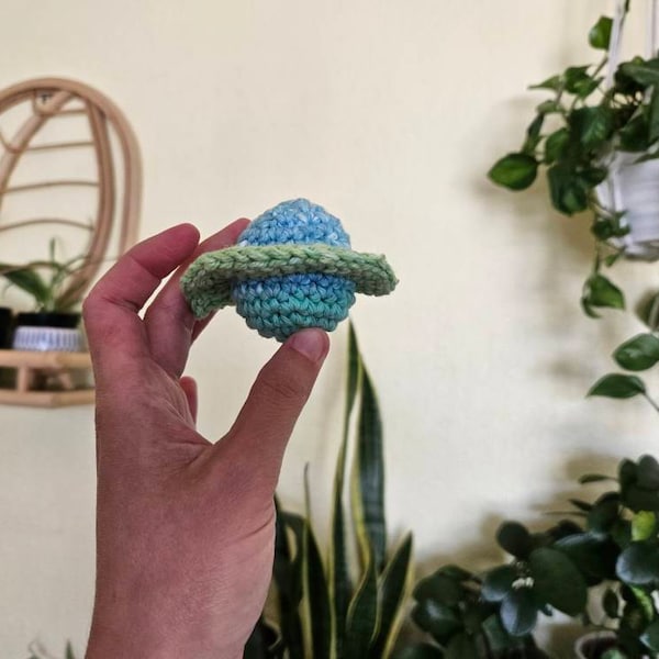 NO SEW Mini Saturn Crochet Amigurumi Pattern, Planet, Universe, Space ...