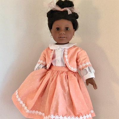 18 Inch Doll Colonial Formal Dress, Hamilton Doll Dresses, 18 Inch Doll ...