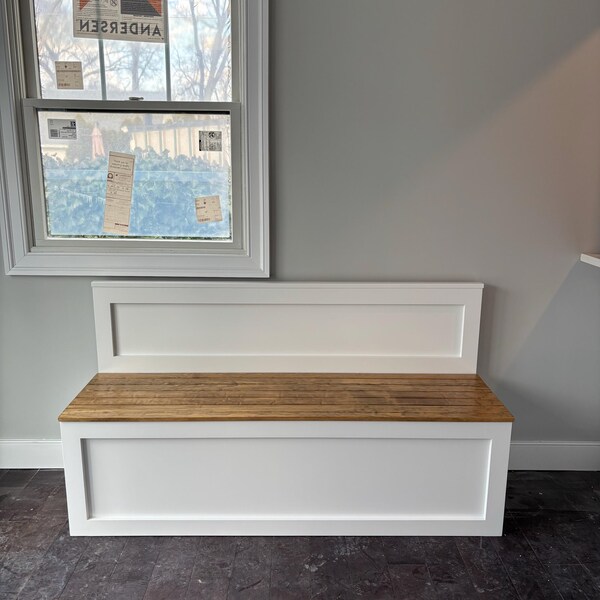 Custom Corner Bench With Storage for Baseboard Heating Spaces - Etsy